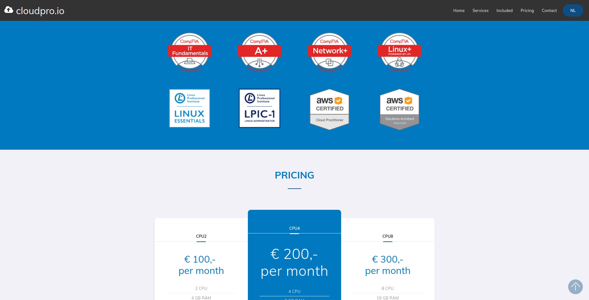 Cloudpro.io - Mackrad.nl